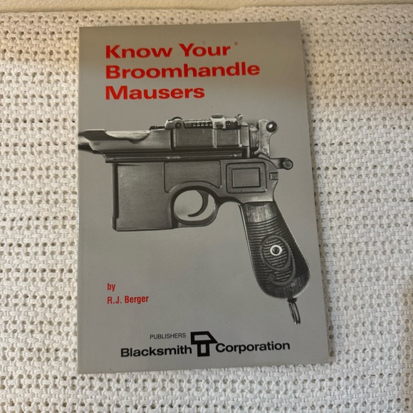 Office | Vintage 1985 Know Your Broomhandle Mausers Book Robert J ...